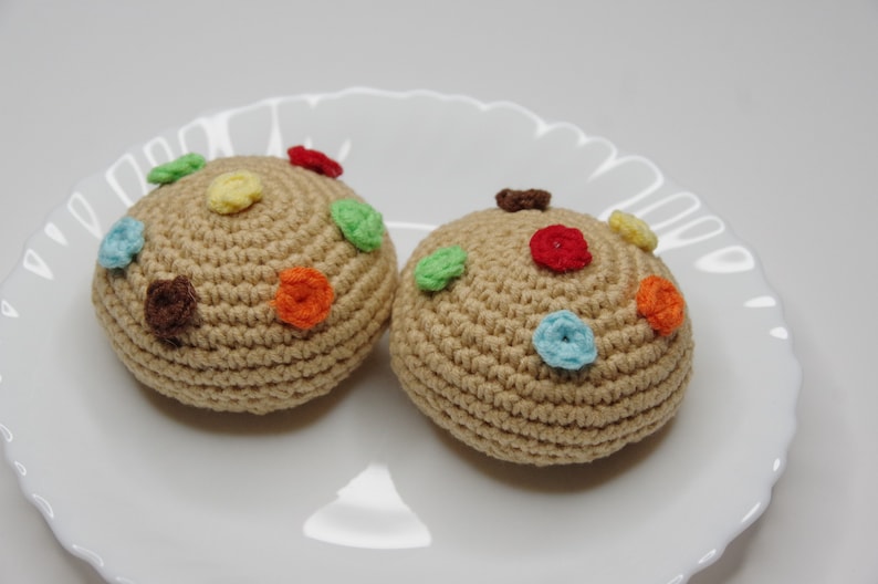 Crocher Play Food. Crochet Cookie Patterns, Crochet Food Pattern ...