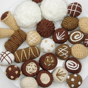 Crochet Play Food Sweets & Desserts, Amigurumi Patterns. Over 60 ...