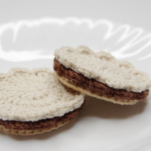 Crocher Play Food. Crochet Cookie Patterns, Crochet Food Pattern ...