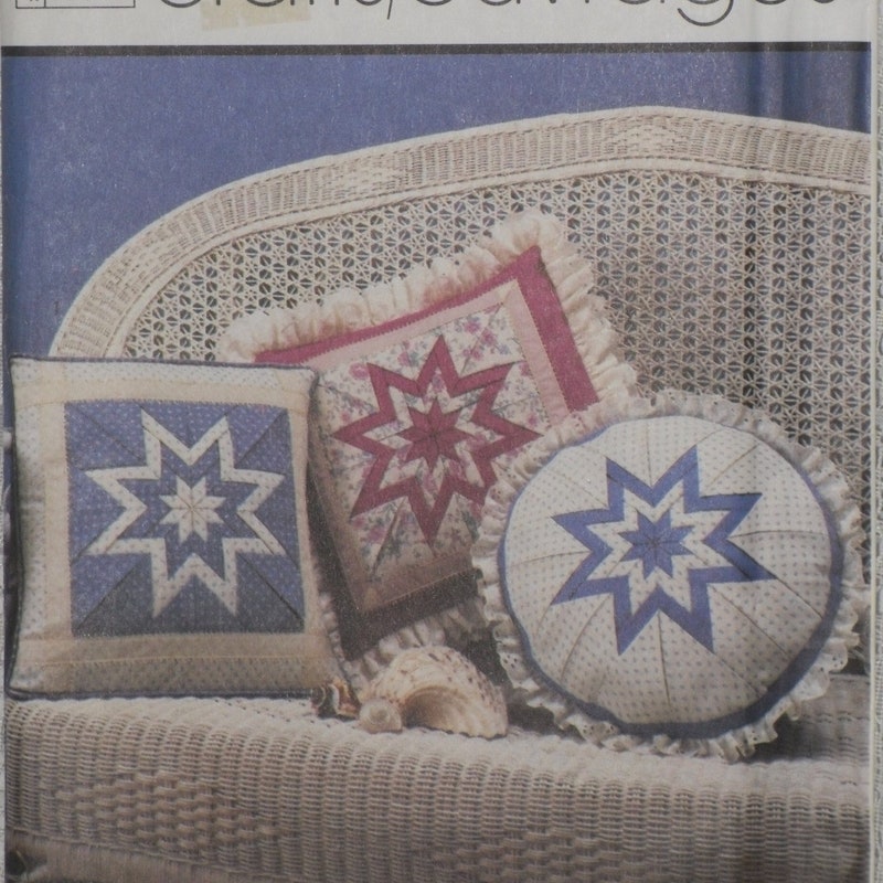 Folded Star Pattern Pillow - Etsy