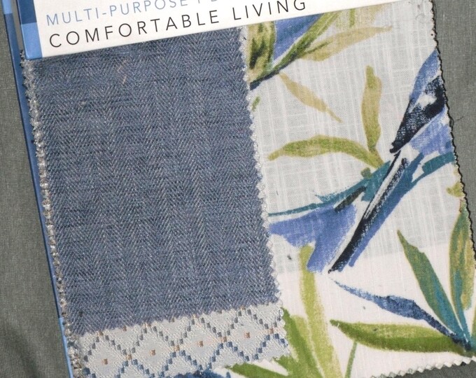 Stout Fabric Sample Book Bluebird Indigo 1489 Samples - Etsy