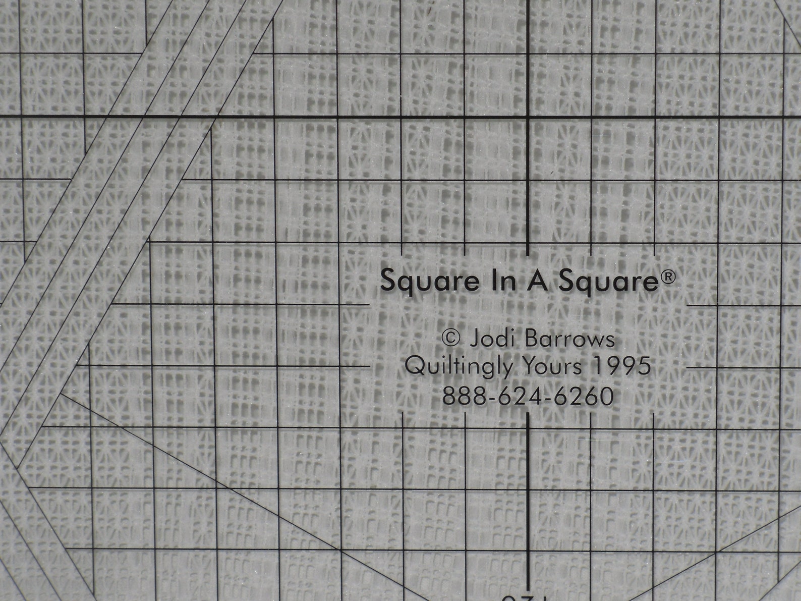 Square in a Square Technique Ruler by Jodi Barrows Vintage - Etsy