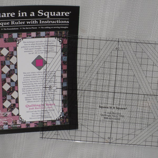 Jodi Barrows Square in a Square Ruler - Etsy
