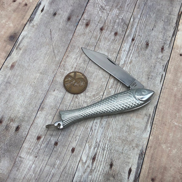 Silver Pocket Knife - Etsy