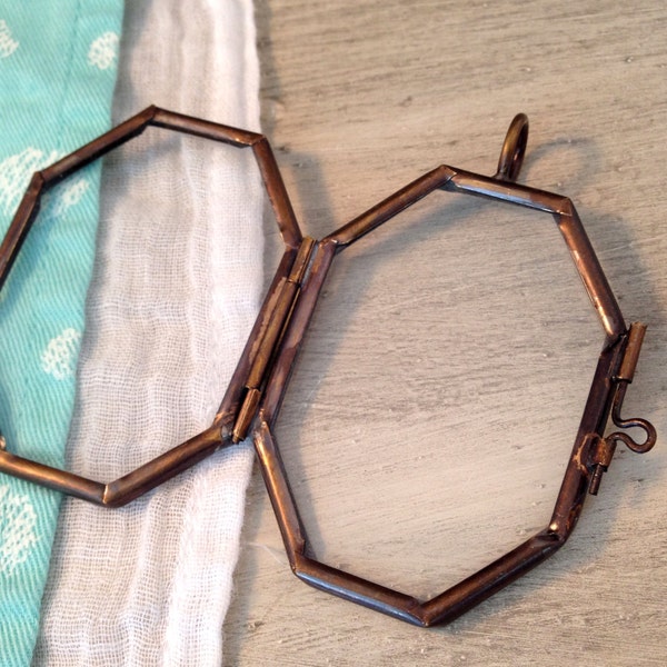 Glass Locket Pendant - Etsy