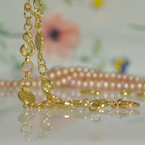 Solid Gold Bracelet, 18k Gold Bracelet, Gold Chain Bracelet, Handmade ...