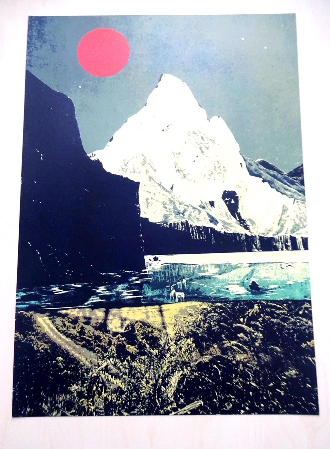 Collage, Illustration, Poster, Art Print, Vintage Poster, Architecture ...