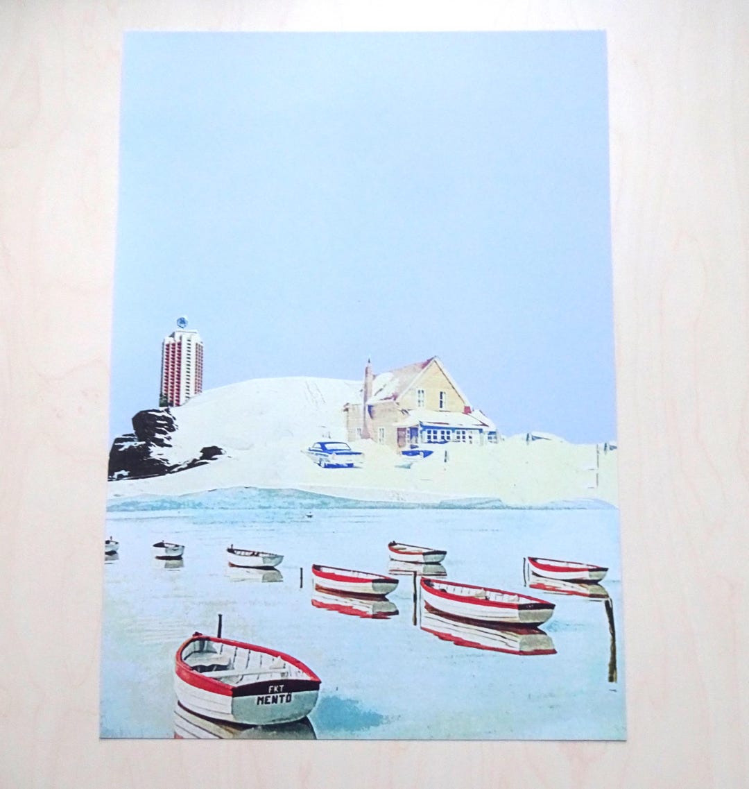Collage, Illustration, Poster, Art Print, Vintage Poster, Architecture ...