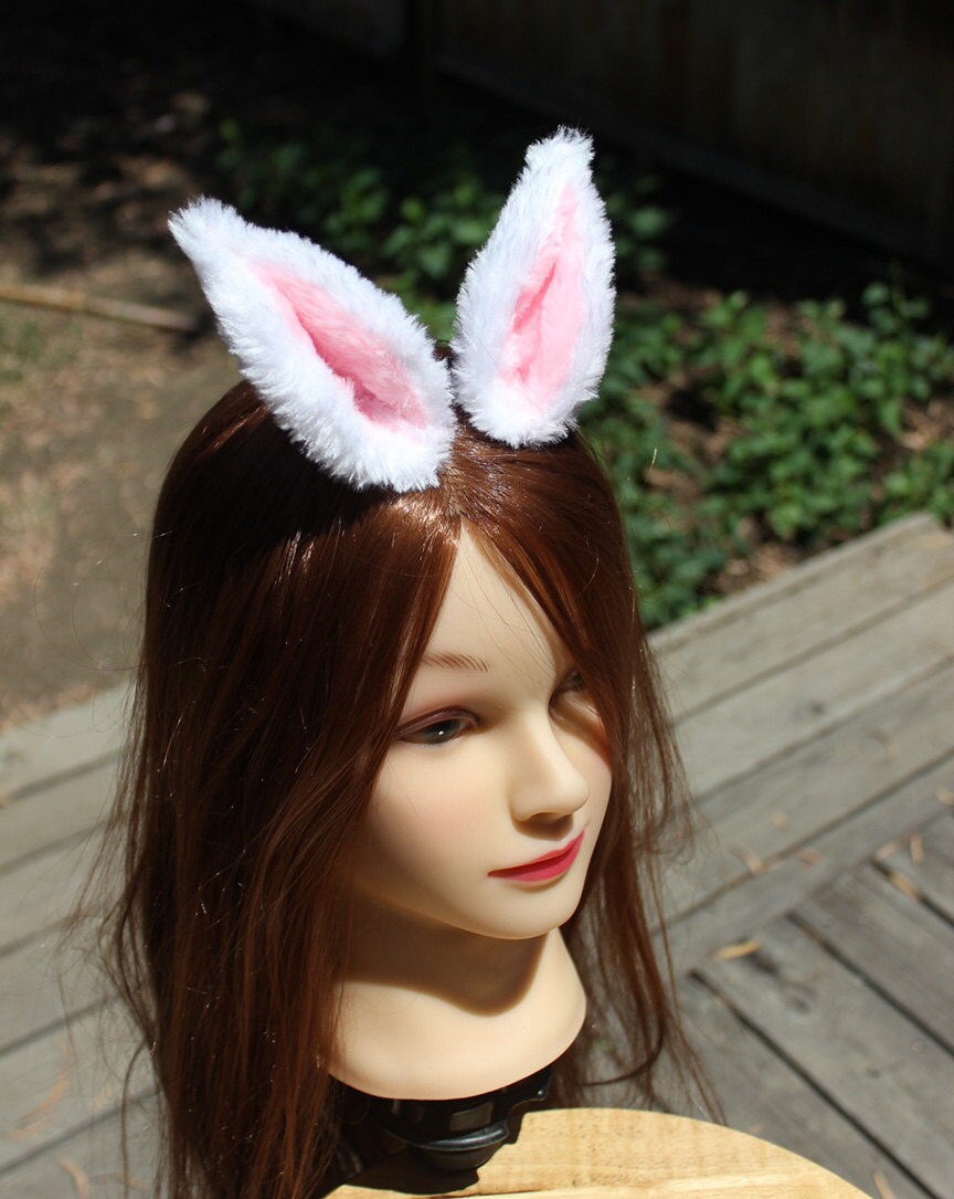Bunny Ears Clips Bunny Costume Rabbit Ears Hair Clip Fuzzy - Etsy