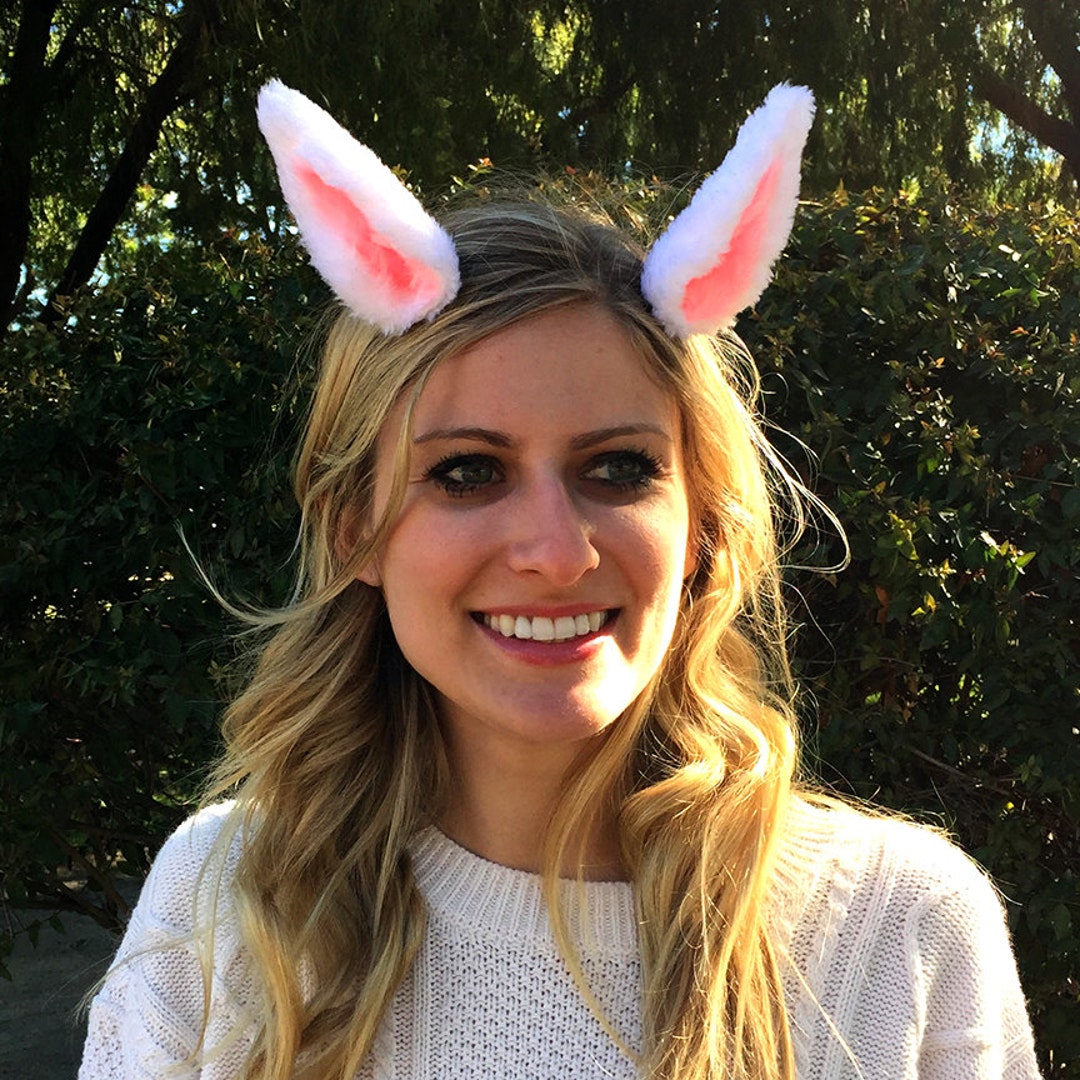 Bunny Ears Clips, Bunny Costume, Rabbit Ears Hair Clip, Fuzzy Animal ...