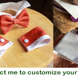 Dog Cuffs, Custom Dog Tuxedo Cuffs for Wedding, Dog Wedding Accessory ...