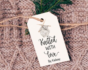 Knitting Gift Tags - Etsy