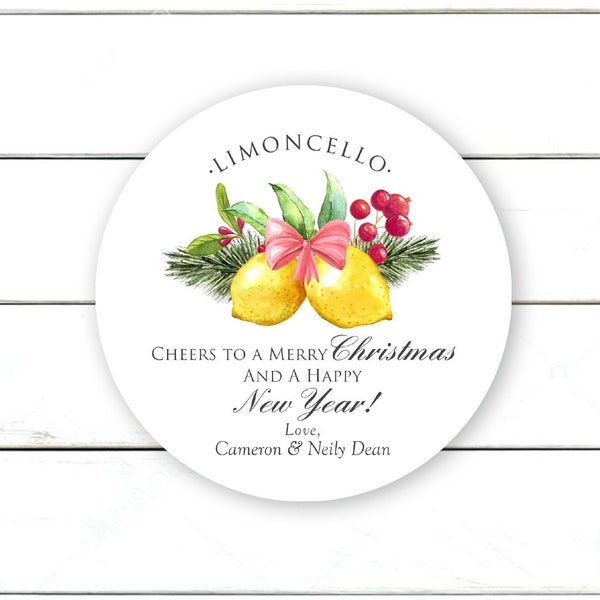Limoncello Labels - Etsy