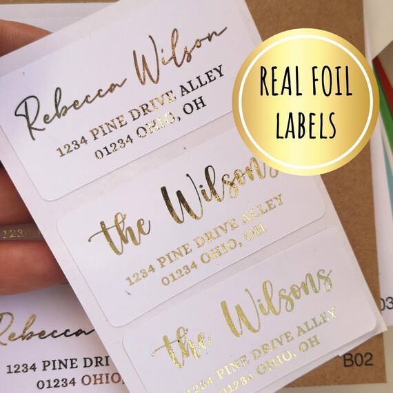 Address stickers wedding | Beachweddingtips.com