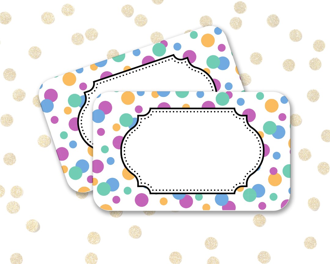 Blank Stickers Sheet 50 Labeling School Supplies Organiseren - Etsy ...