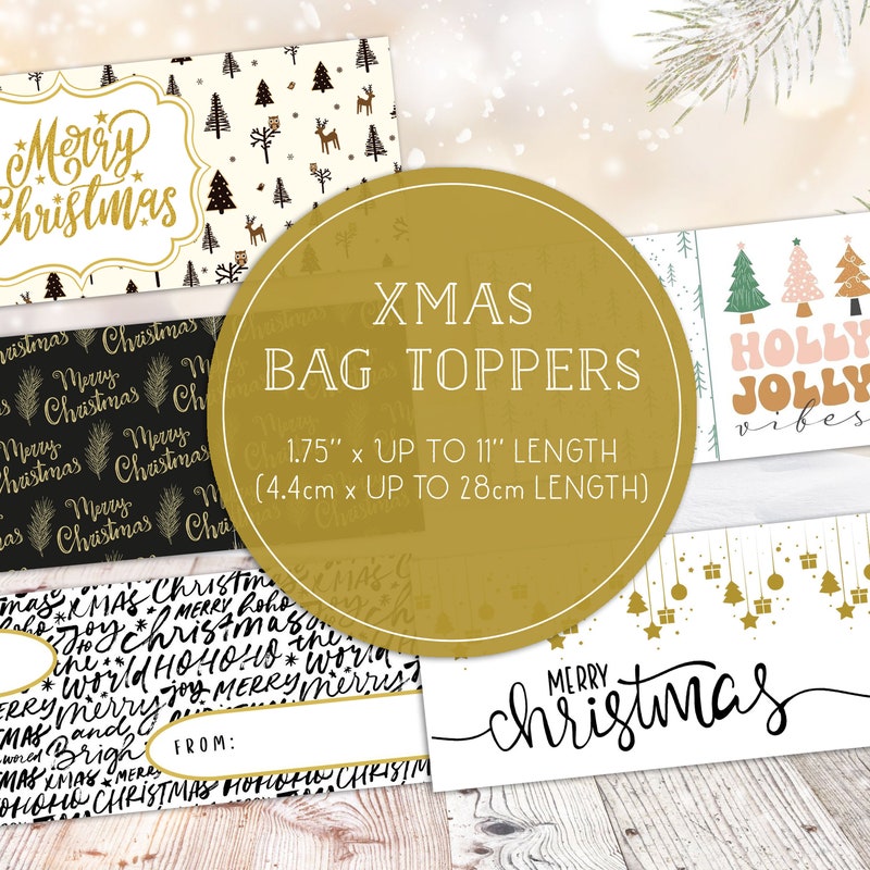 Gift Bag Topper - 60+ Gift Ideas for 2025