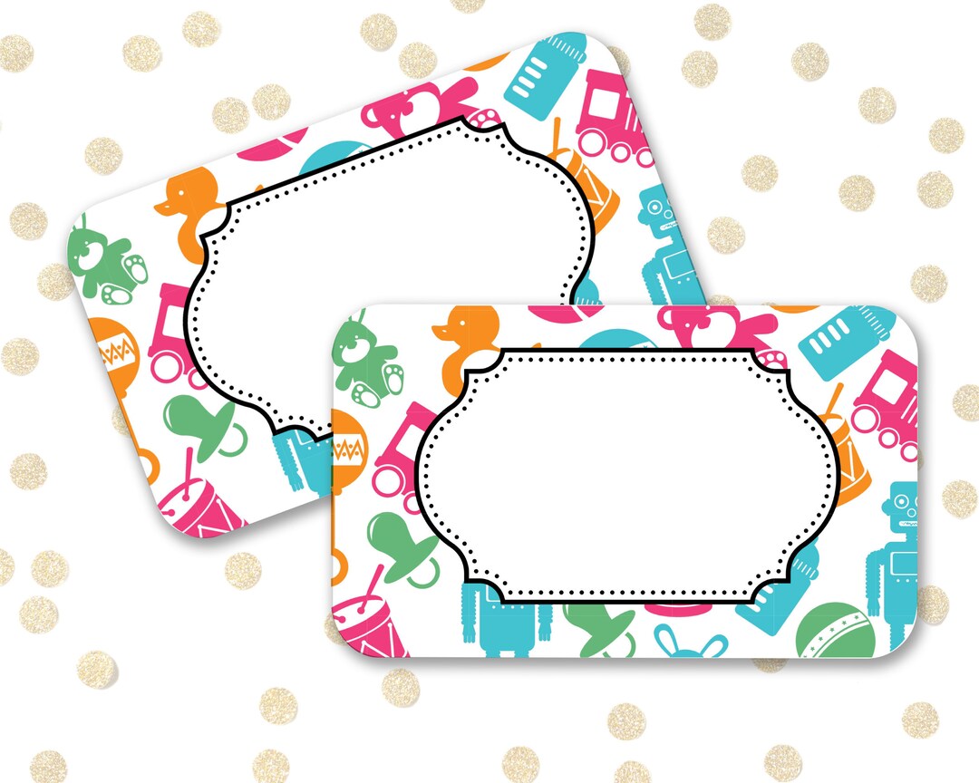 Blank Stickers Sheet Labeling School Supplies50 Organizing - Etsy