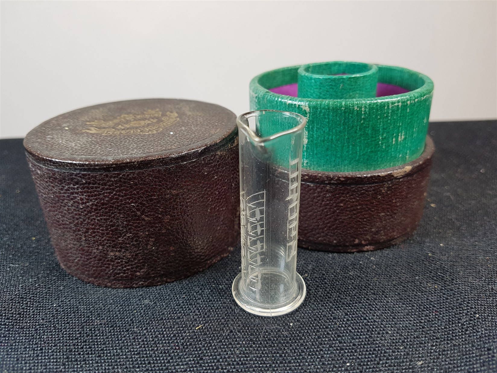 Antique Medicine Glass Minim Measure in Original Case Box | Etsy