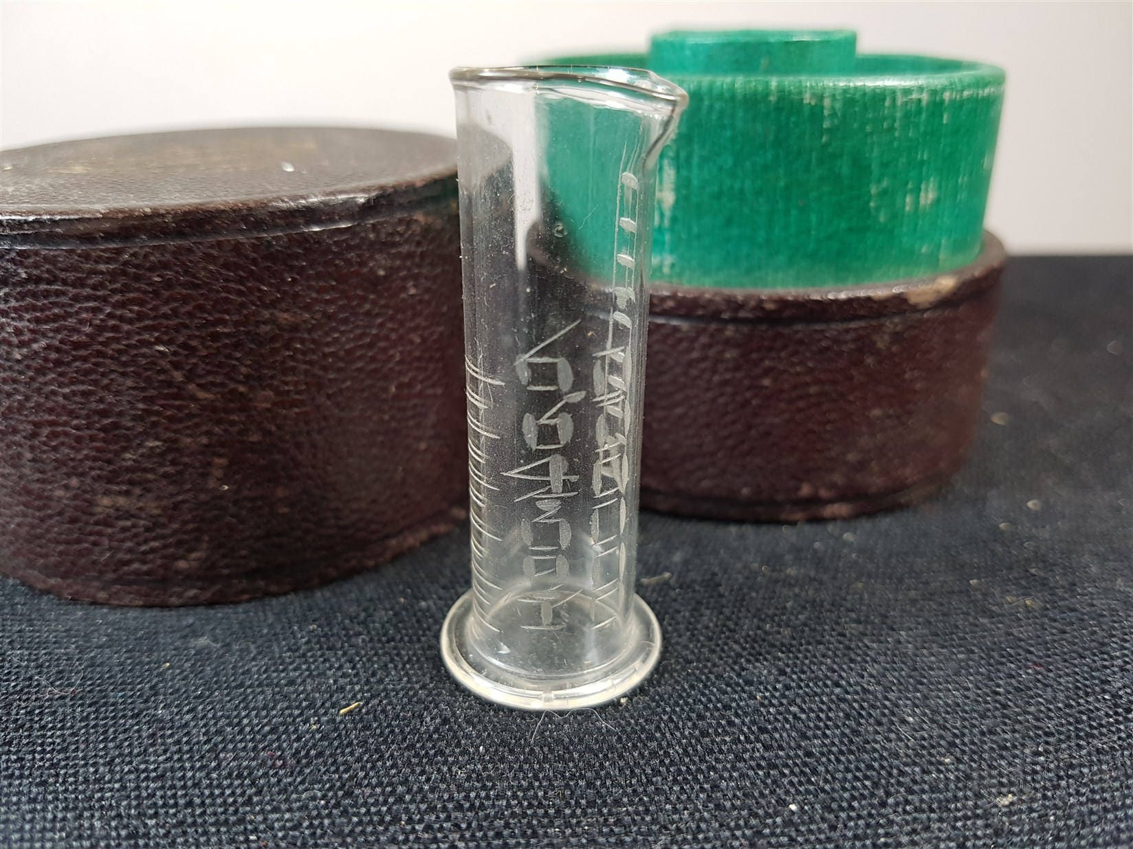 Antique Medicine Glass Minim Measure in Original Case Box | Etsy