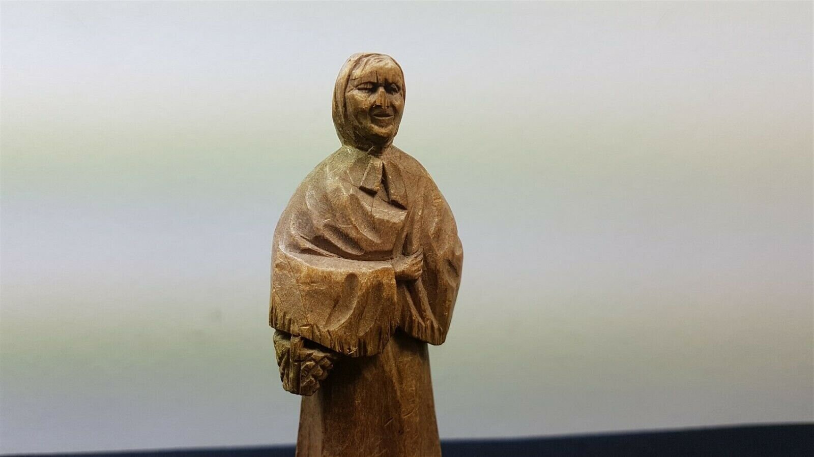 Vintage Lady Carving Figurine Wooden Figure Hand Carved Wood - Etsy UK