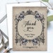 Floral Thank You Cards, Bridal Shower, She's Tying the Knot, Coquette ...