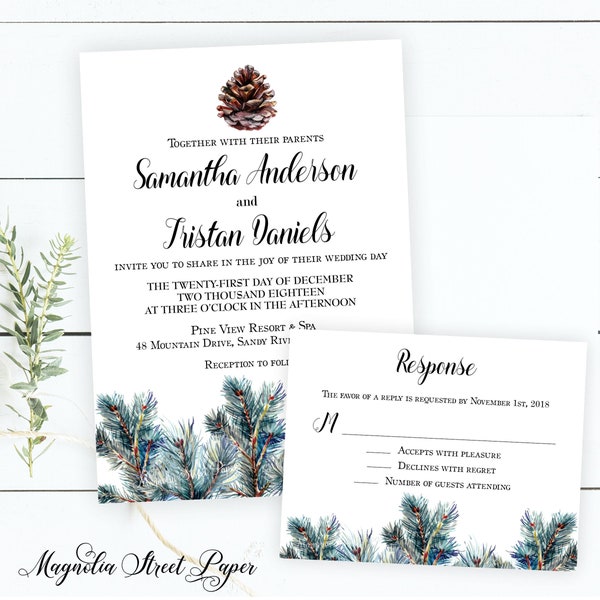 Rustic Winter Wedding - Etsy