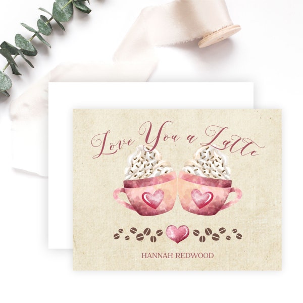 Thank You Coffee Themed Cards - Etsy