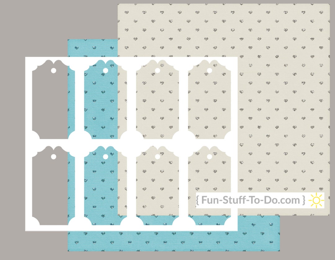 Tag Two - Digital Transparent Overlay Template - Patterns & How To - Etsy