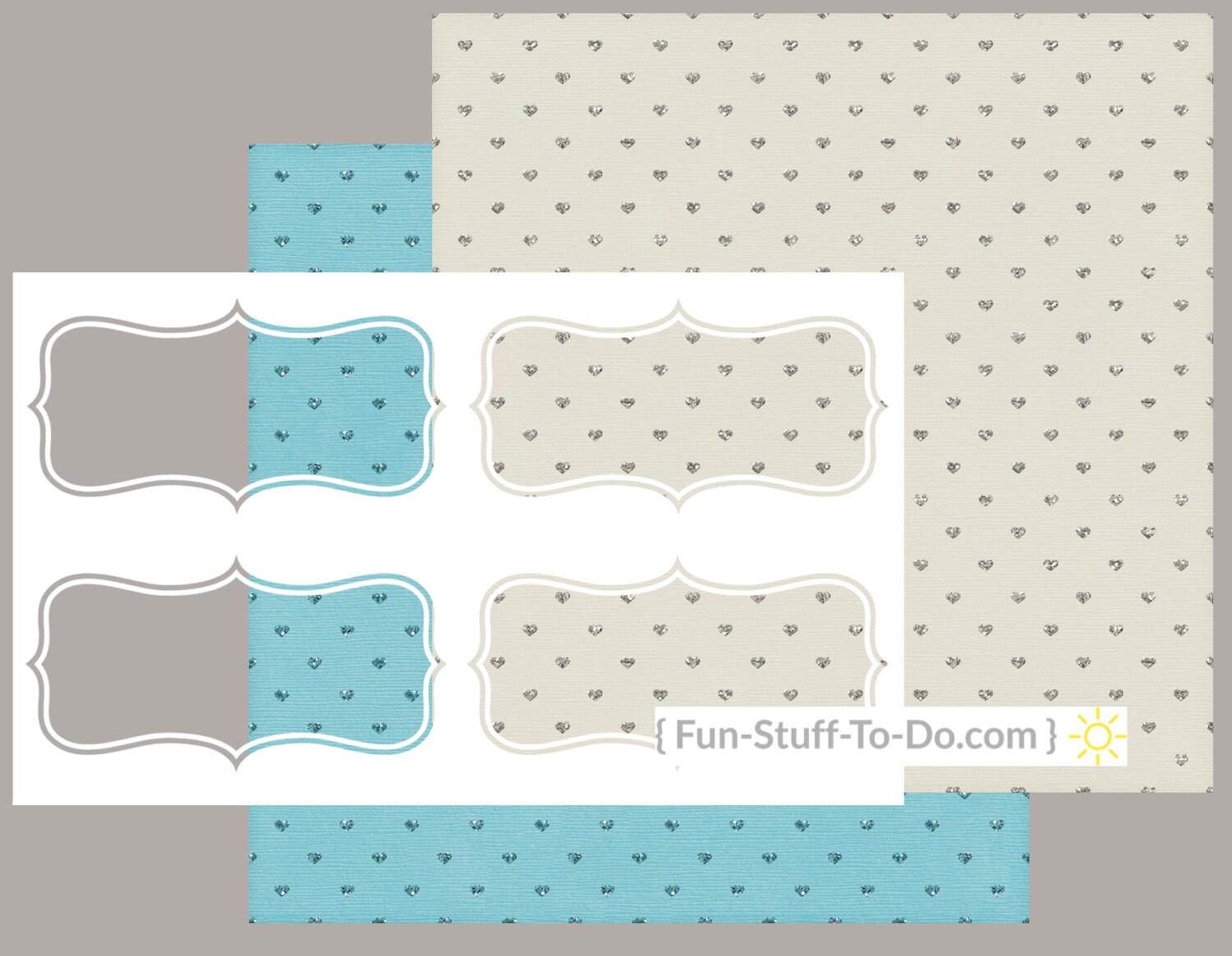 Bracket Label Template