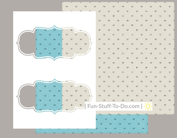 Label Three Large Digital Transparent Overlay Template | Etsy