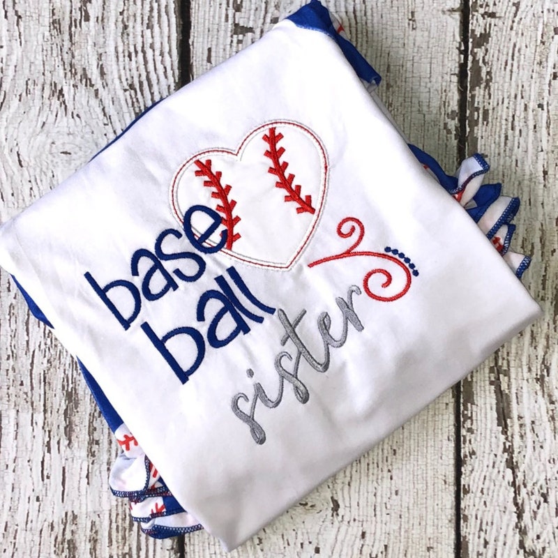 Baseball Embroidery - Etsy