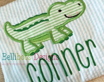 Crocodile Applique - Etsy