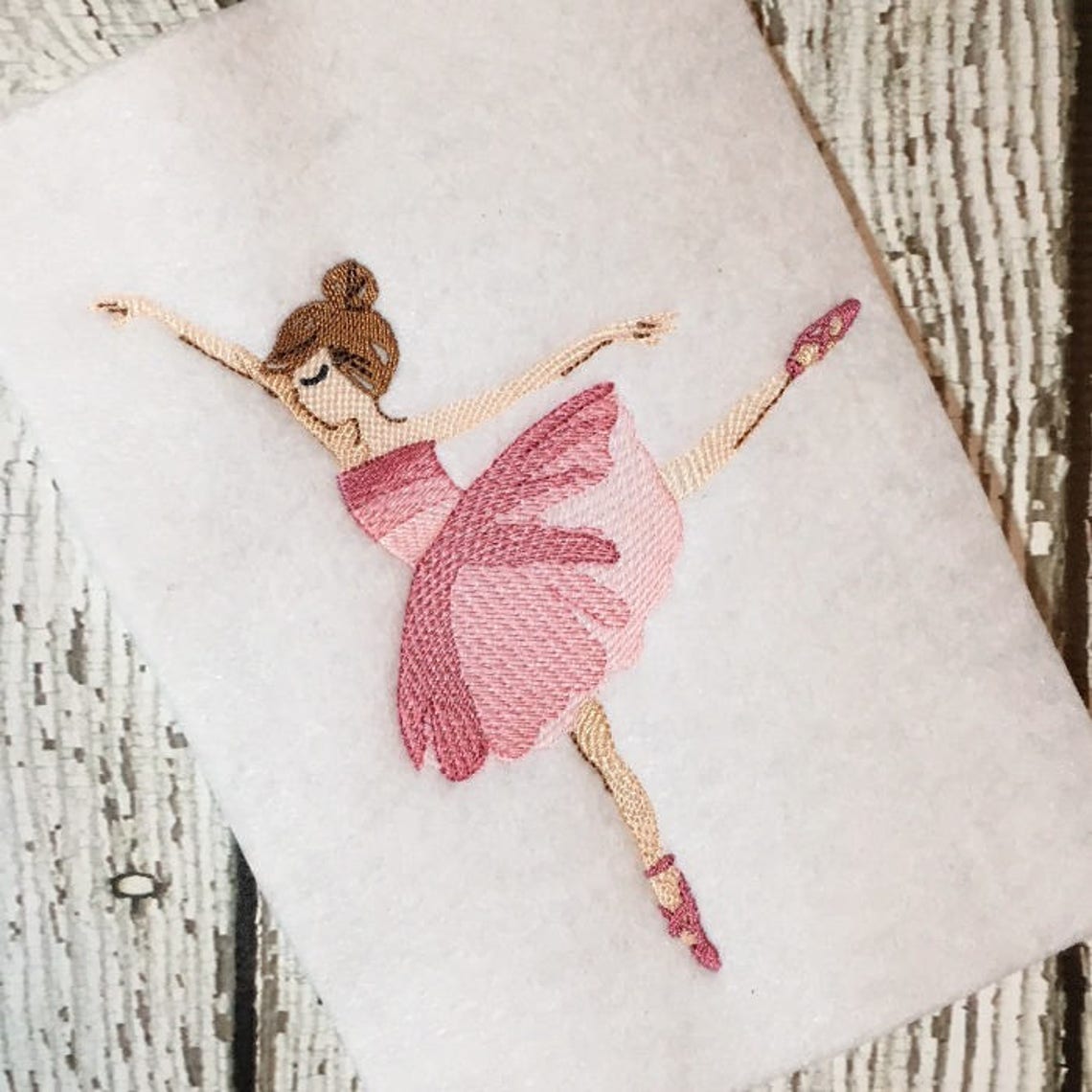 Ballerina Embroidery Design - Dance Embroidery Design - Princess ...