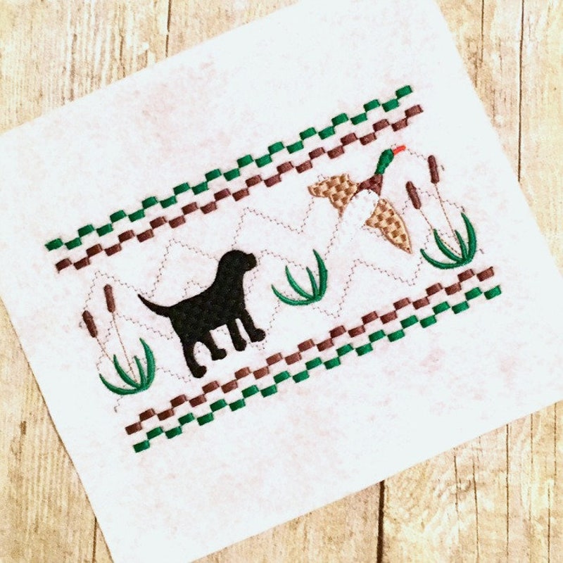 Smocked Dog Design - Etsy