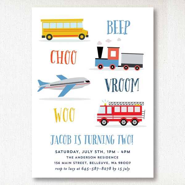 Transportation Theme - Etsy