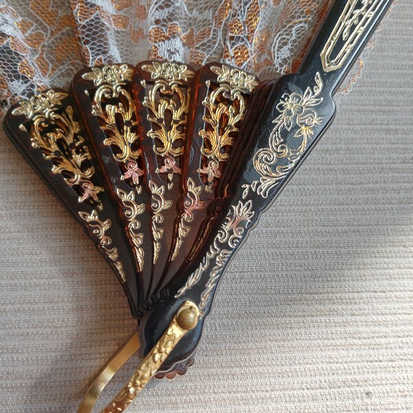 Lace Hand Fan - Etsy