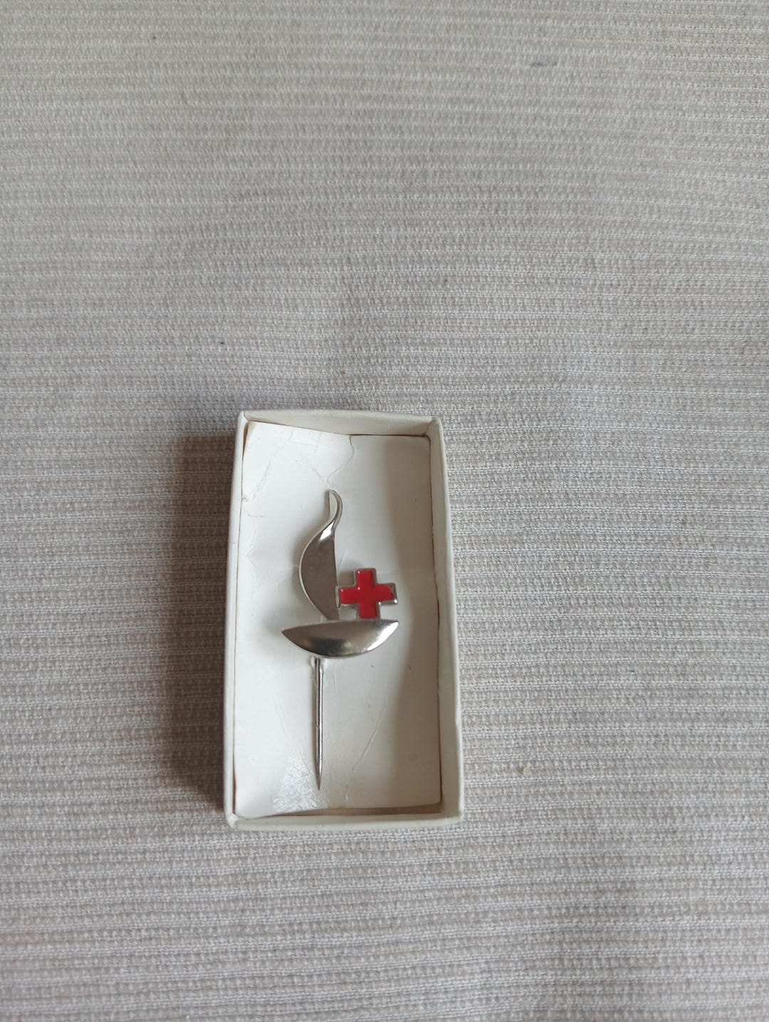 Red Cross Pin, Red Cross Badge - Etsy