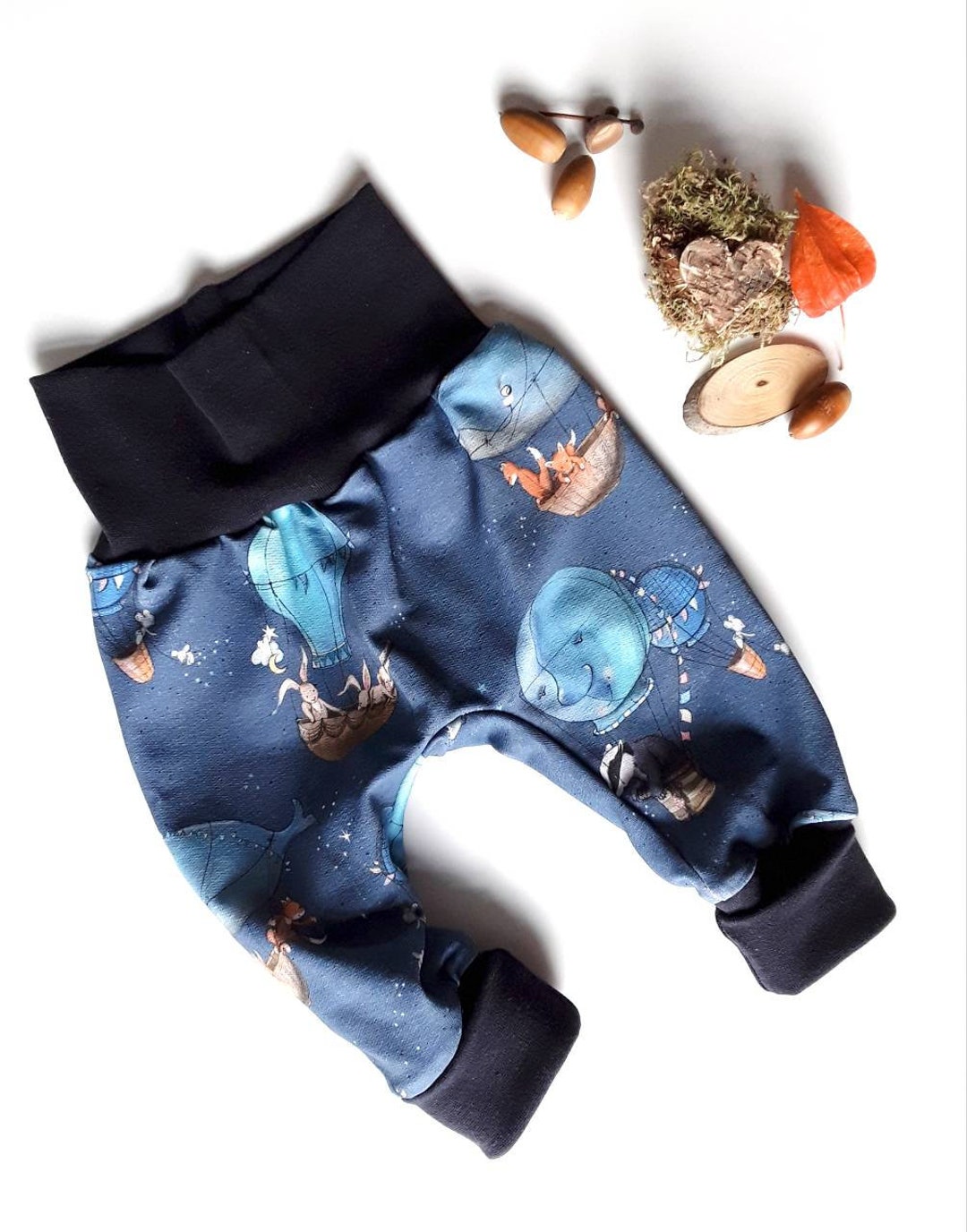 Baby Pants, Forest Animals, Fox, Growing Pants, Baby Pants, Gift, Baby ...