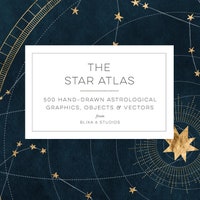 Venus Astrology Star Sign Logo Clipart Vector Graphic Digital Stamp Svg ...