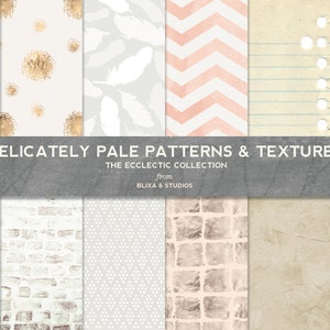 Golden Digital Scrapbook Patterns and Textures: 36 Unique Designs ...