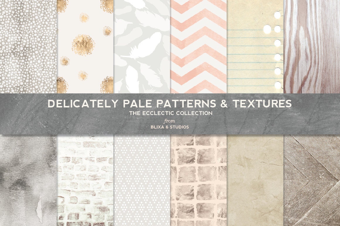 Golden Digital Scrapbook Patterns and Textures: 36 Unique Designs ...