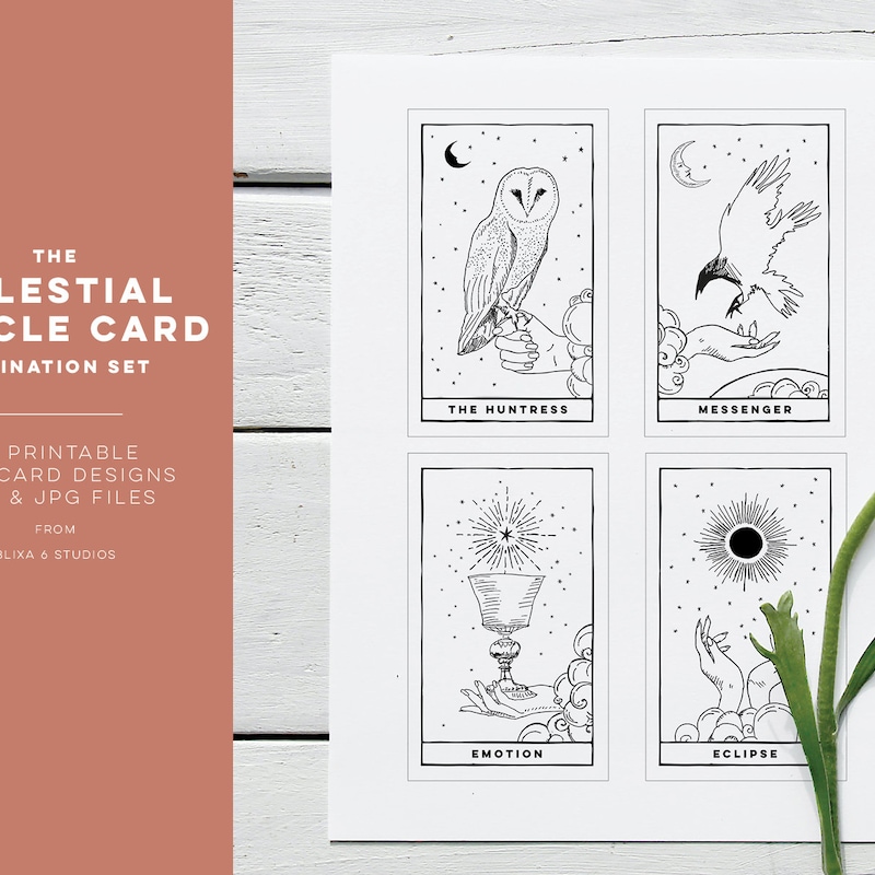 Tarot Card Drawing Horse - Etsy