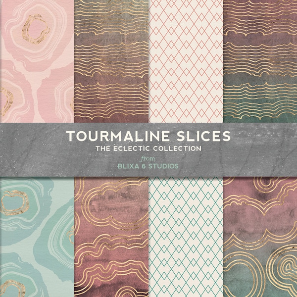 Coral Mint Gold - Etsy