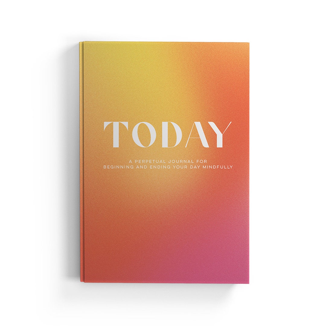 Today Mindfulness Journal | Modern Perpetual Diary for Morning ...