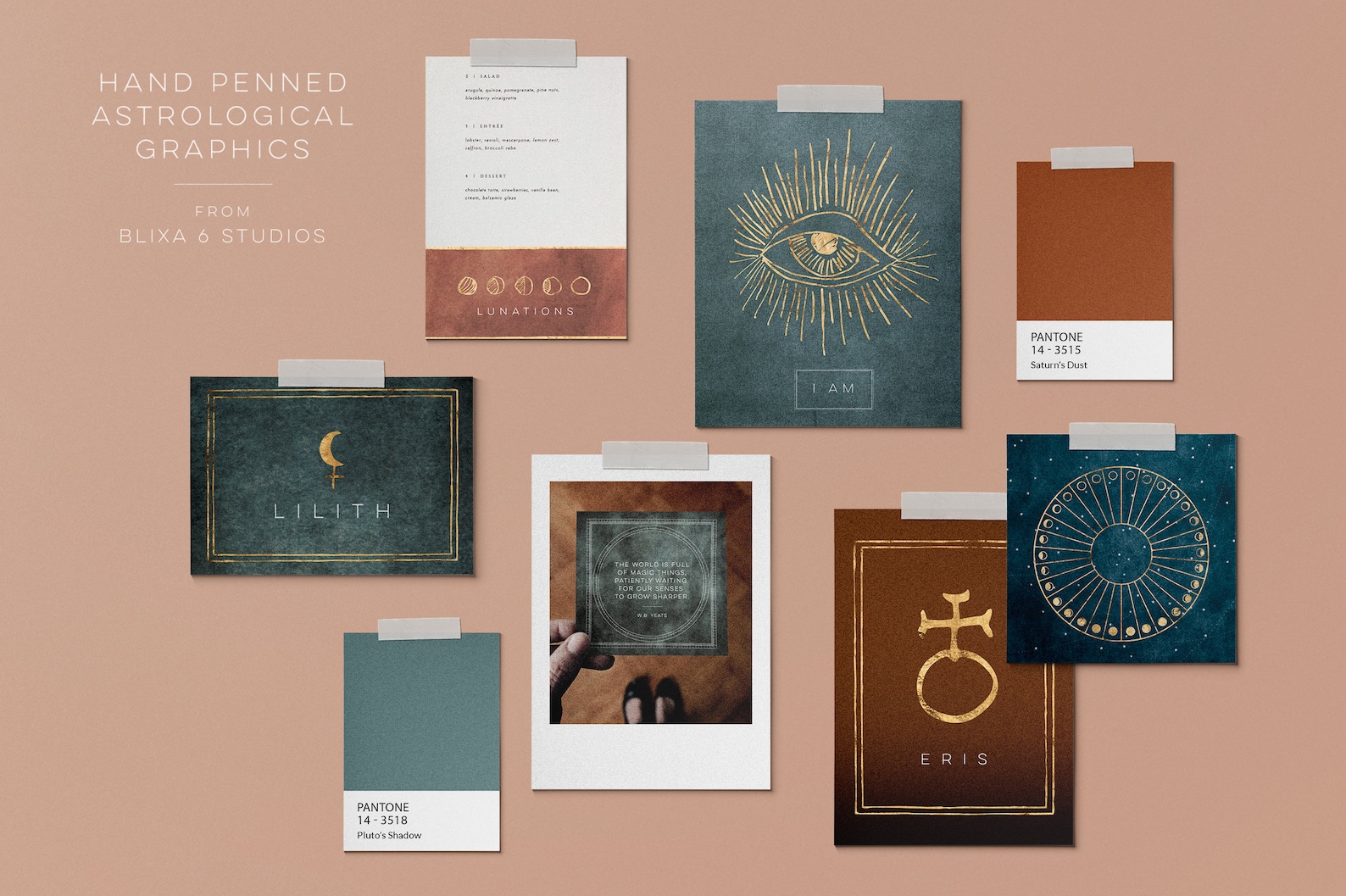 Pro Astrology Graphic Design & Instagram Template Kit Zodiac - Etsy