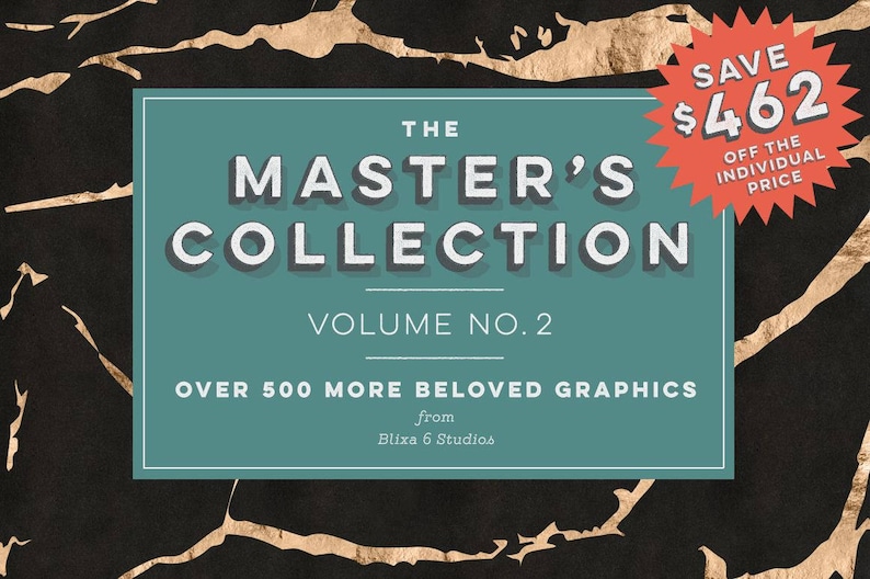 The Master's Collection Vol. 2: Over 500 Rose Gold, Marble, Watercolor ...