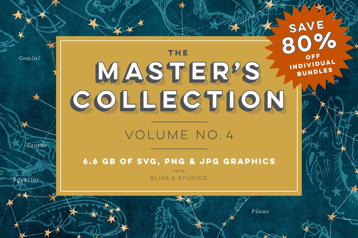 The Master's Collection Vol. 4: 6.6GB Super Bundle - Etsy