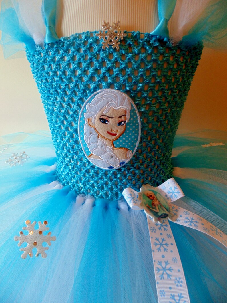 Elsa Frozen Short Tutu Dress - Etsy