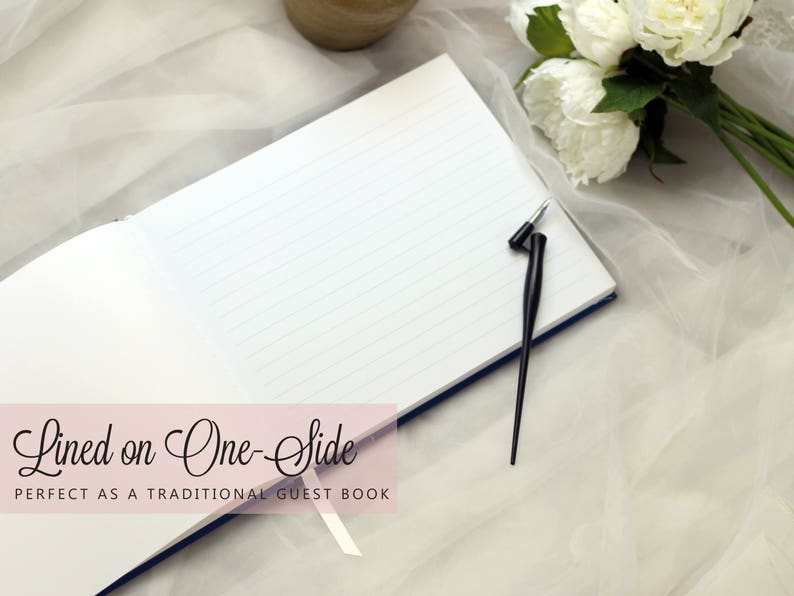 Bridal Shower Guest Book Rose Gold Bridal Shower Guestbook Etsy