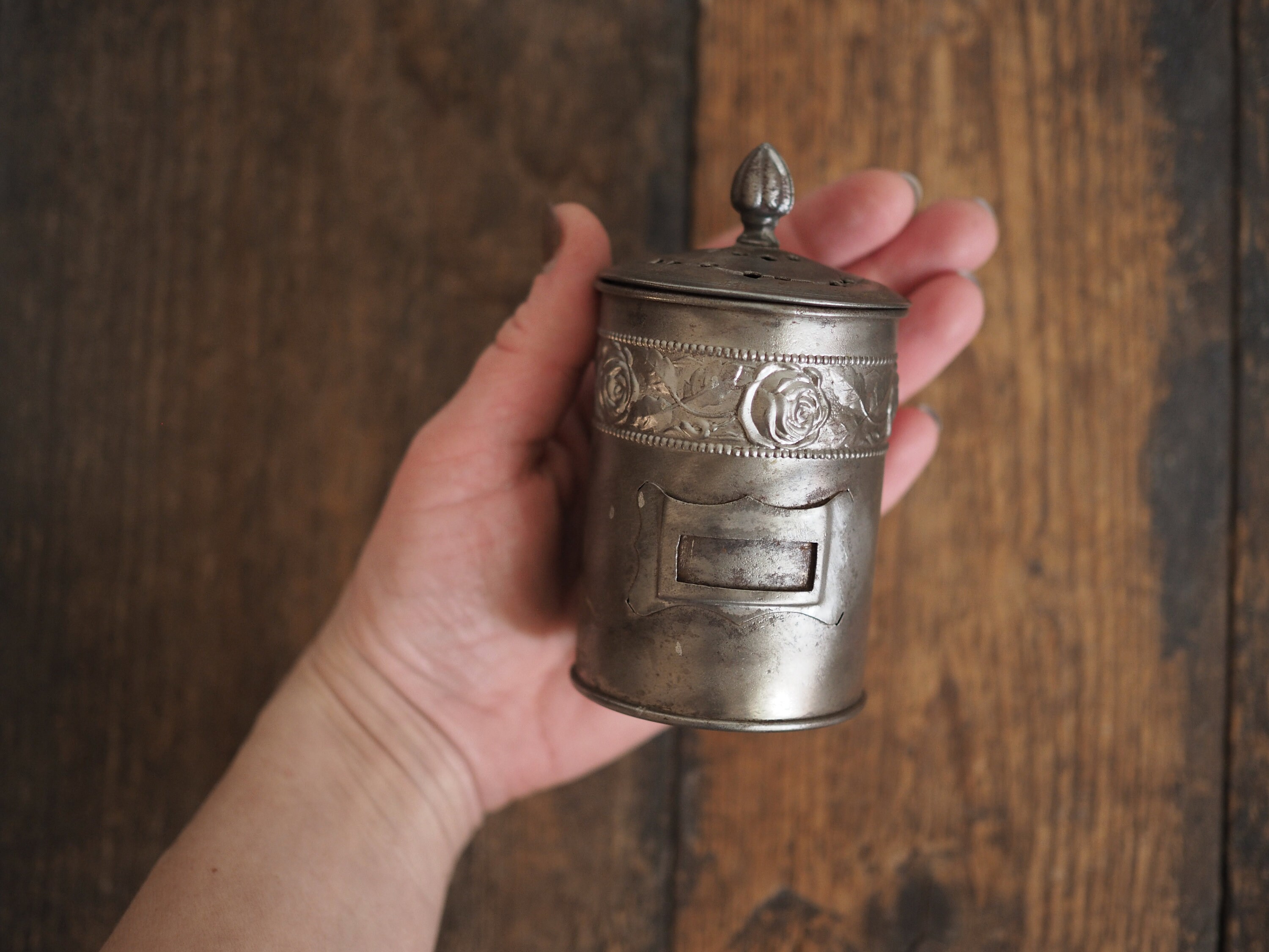 Vintage Polish Metal Decorative Tin, Metal Box, Tea Tin, Tin Box, Metal ...